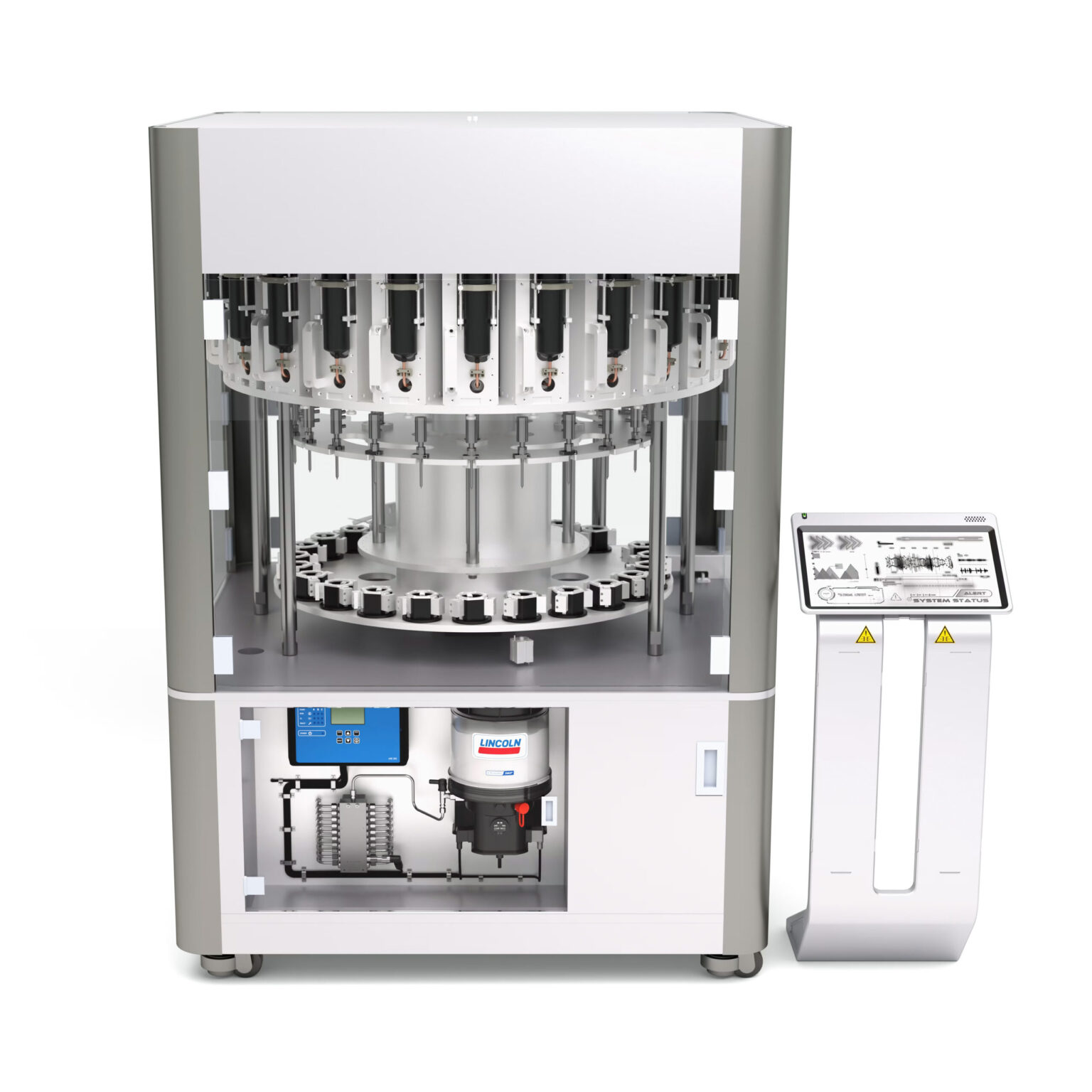 Automated lubrication systems in beverage filling machines. | Evolution