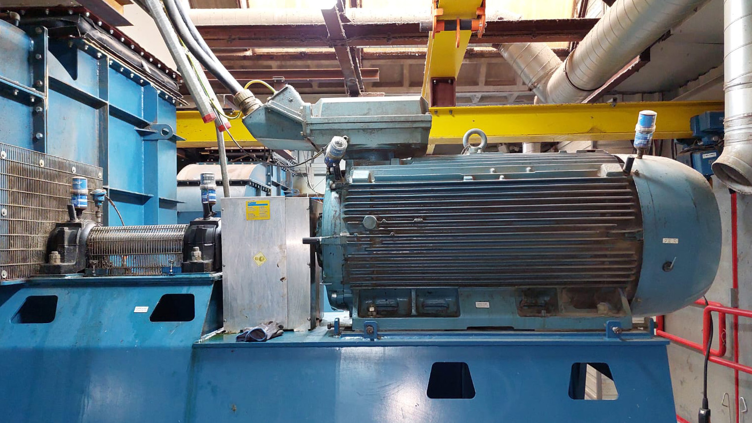 SKF’s automated lubrication in Saint-Gobain Isover’s factory.